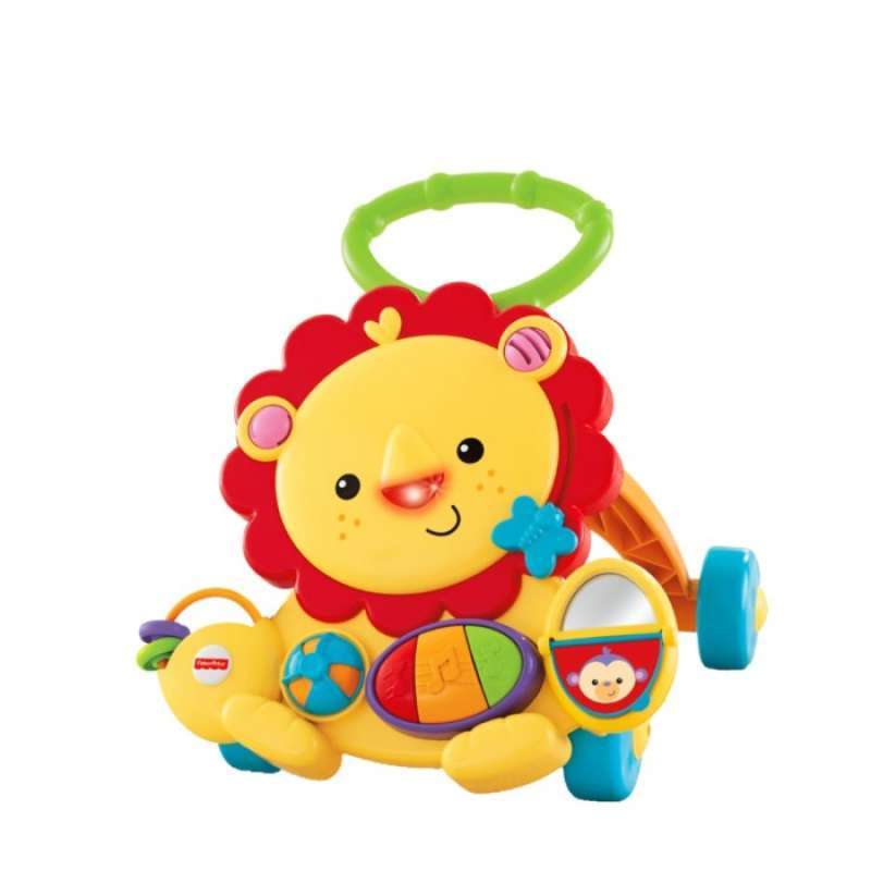 Promo Fisher Price Musical Lion Walker Push Toys Original Diskon 23% di ...