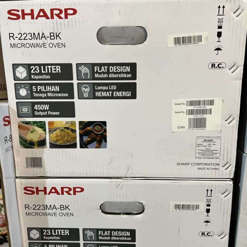 Jual Sharp Microwave 23 Liter Manual - R-223ma Bk Di Seller 17 Store ...