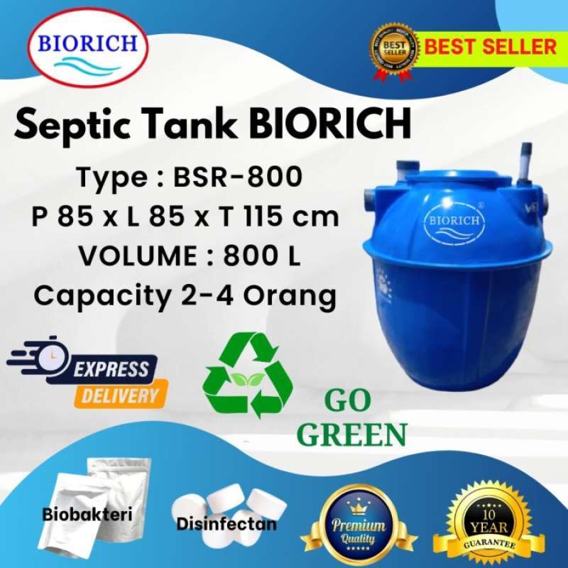 Promo Septitank Safety Tank Spiteng Biotech Tangki Biofil Kapasitas 4 ...