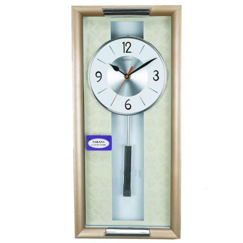 Jual Jam Dinding Bandul Sakana Melody Bunyi Musik Klasik Pendulum ...