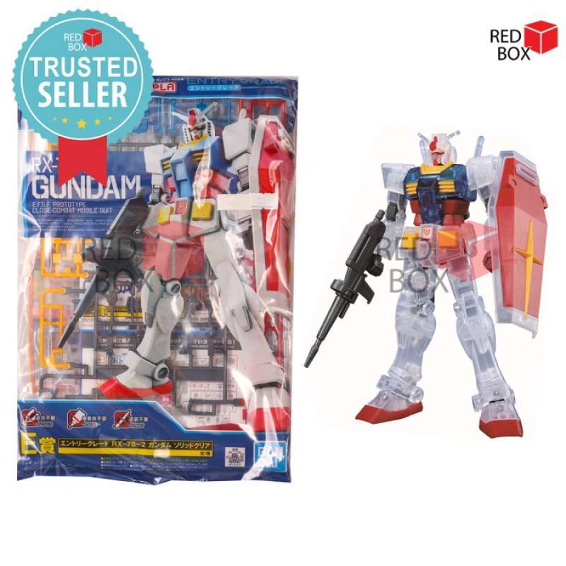 Jual Entry Grade Rx-78-2 Solid Clear 40Th Anniversary Gundam Eg Rx78 1/144 di Seller Alam Asri ...