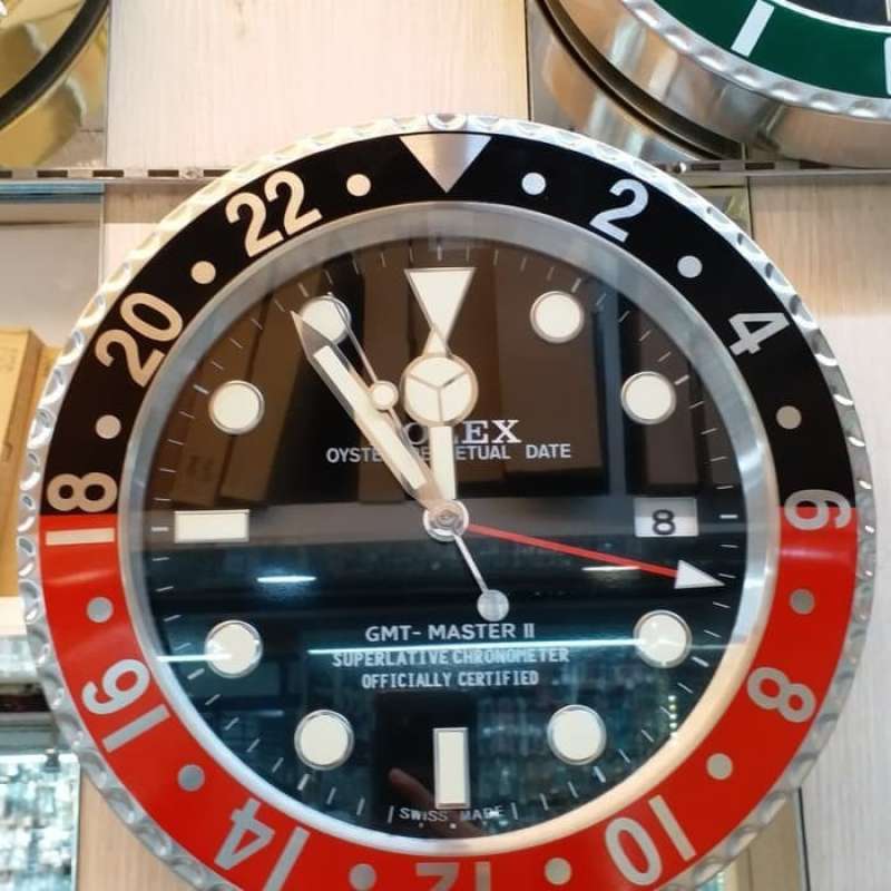 Jual Jam Dinding Rolex Gmt Master Ii Di Seller Bento Store - Meruya ...