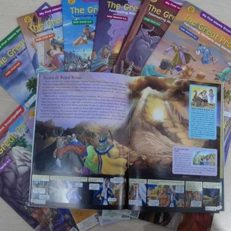 Promo Buku Ensiklopedia Anak Muslim 24 Nabi The Great Prophet Pustaka ...