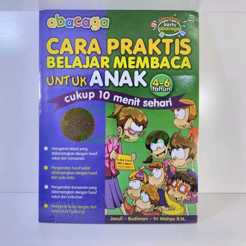 Promo Buku Abacaga Cara Praktis Belajar Membaca Anak Diskon 23% di ...
