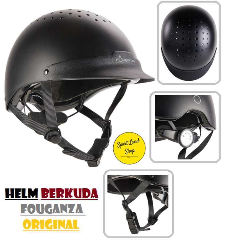 Jual Helm Berkuda Dewasa Pria Wanita Helm Joki Kuda Fouganza Original ...