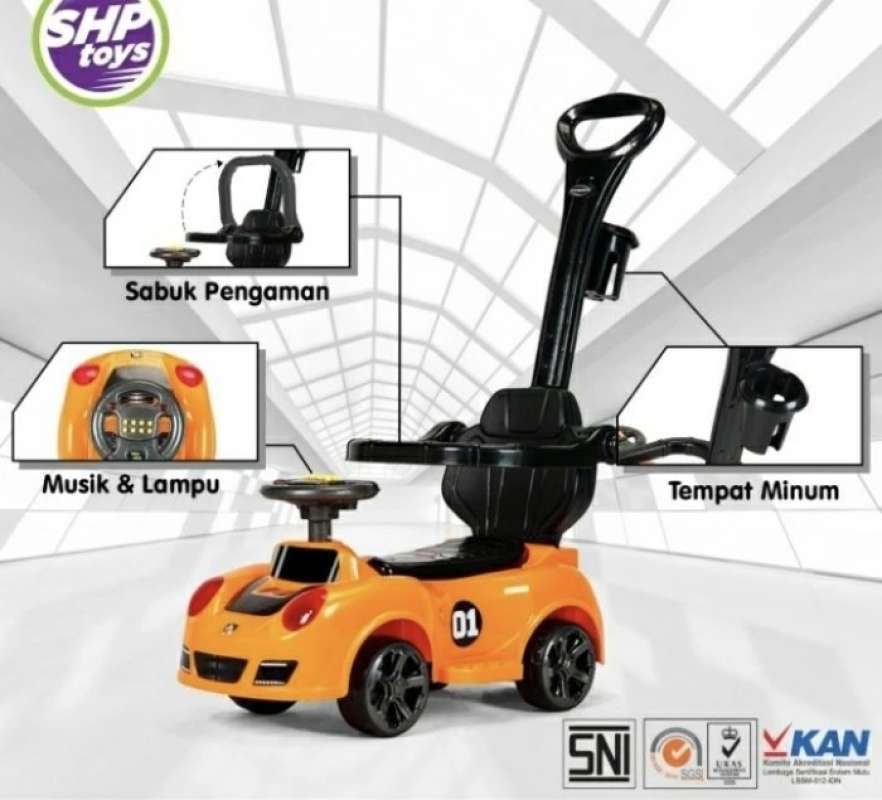 Promo Mainan Mobil Dorong Anak Model Suv Au 663 Fitur Lampu Dan Musik ...