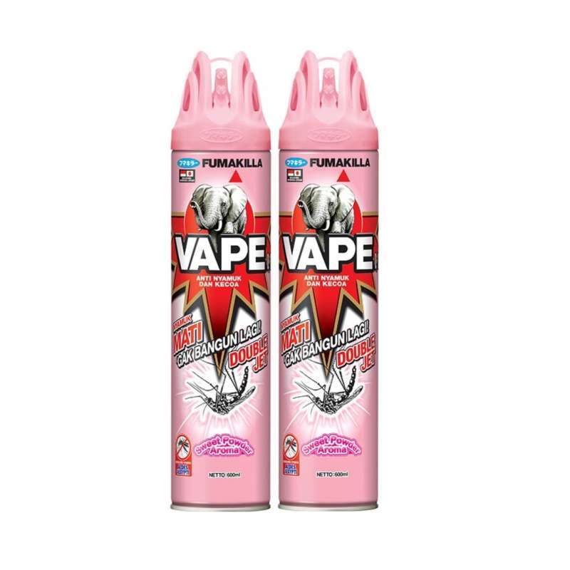 Promo Fumakilla Vape Aerosol Anti Nyamuk dan Kecoa - Sweet Powder [600 ...
