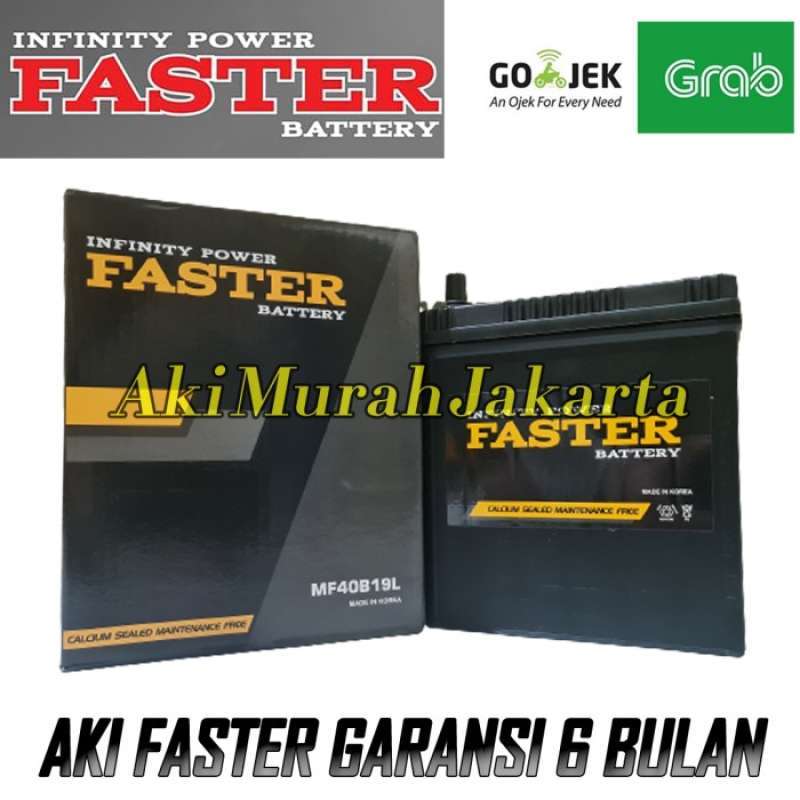 Jual Aki Mobil Daihatsu Sigra FASTER BATTERY NS40ZL Aki Kering 12V / 35Ah di Seller Aki Murah ...