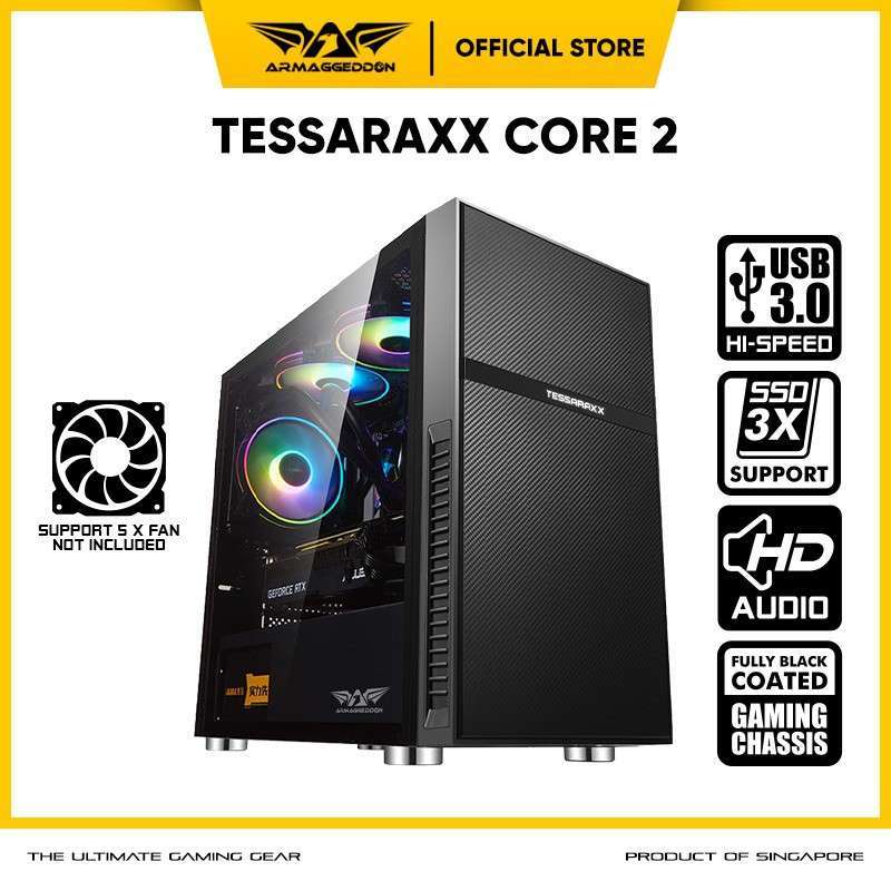 Promo Armaggeddon Tesseract Core 2 See Thru Side Panel Micro Atx Pro ...
