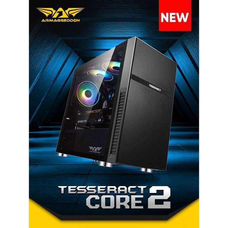 Promo Armaggeddon Tesseract Core 2 See Thru Side Panel Micro Atx Pro ...