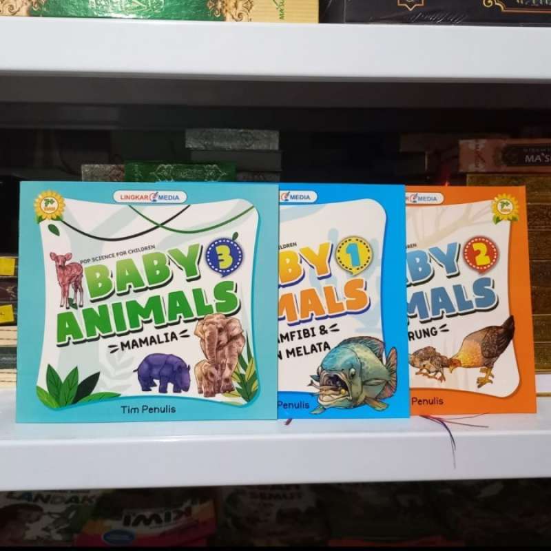 Promo Buku Cerita Anak Bergambar Seri Baby Animals (Mengenal Hewan ...