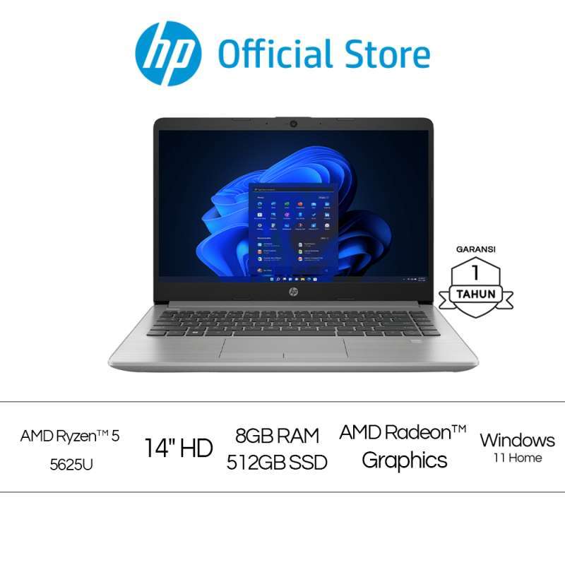 Jual Laptop HP 245 G9 14 inch / AMD Ryzen 3 5425U & 5 5625U / AMD ...
