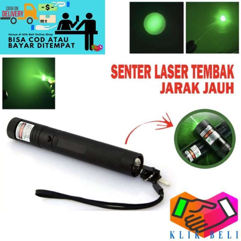 Jual Green Laser Pointer 303 / Senter Jarak Jauh Presentasi ...