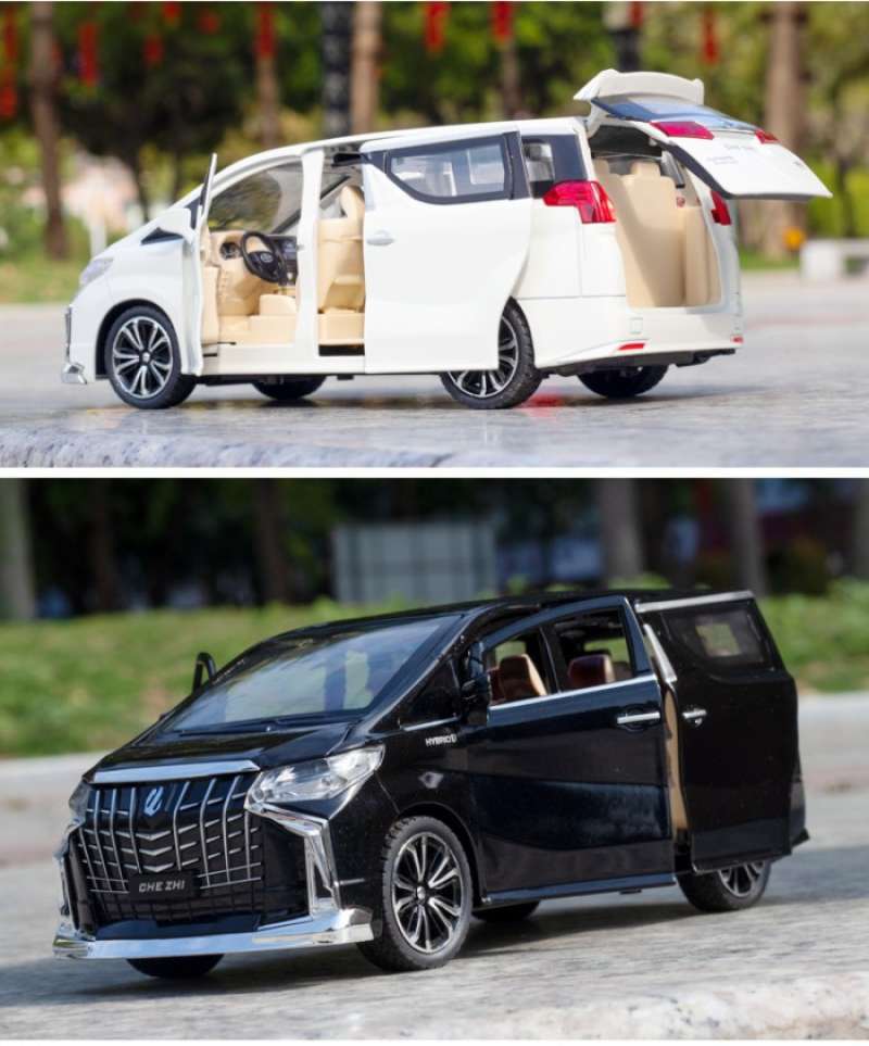Jual Chezhi Die-Cast Car Toyota Alphard/ Vellfire 1:24 Openable Doors ...