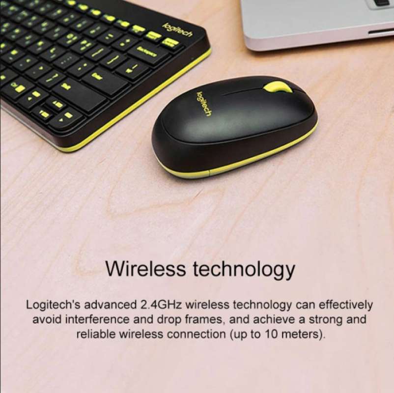 Jual Logitech Mk240 Combo Wireless Mouse Keyboard / Mk 240 Nano ...