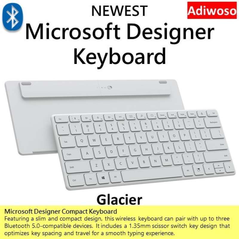 Promo MICROSOFT DESIGNER COMPACT KEYBOARD Diskon 50% di Seller Moza ...