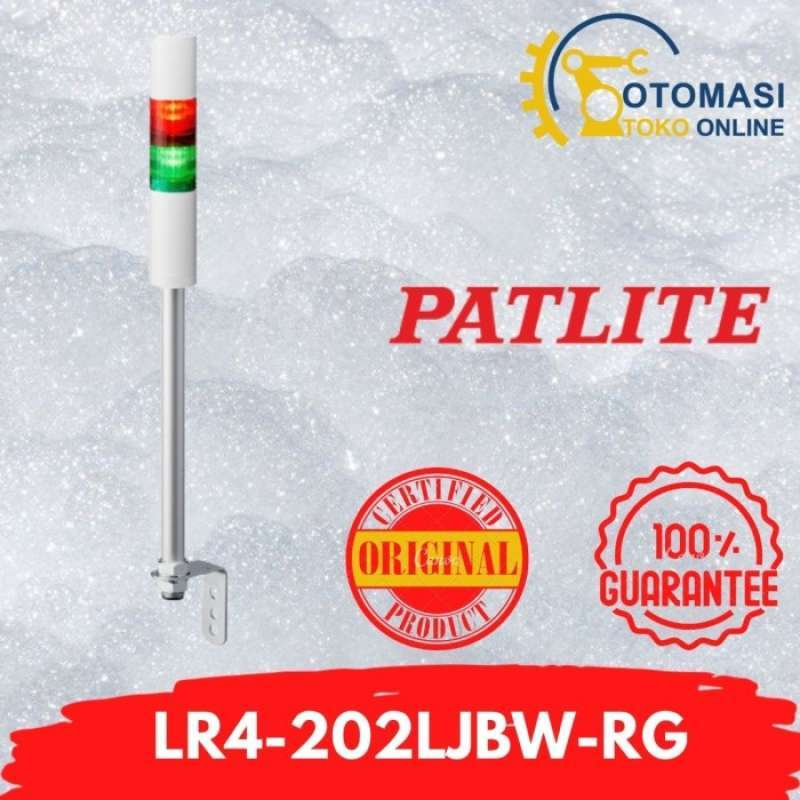 Promo Patlite Signal Tower Light Lr4-202Ljbw-Rg Diskon 23% di Seller Raharja ID Store - Petojo ...