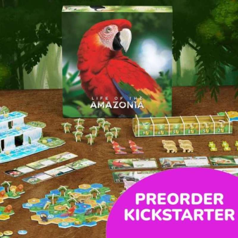 Jual Life Of The Amazonia Kickstarter Edition Board Game | Boardgame Di ...