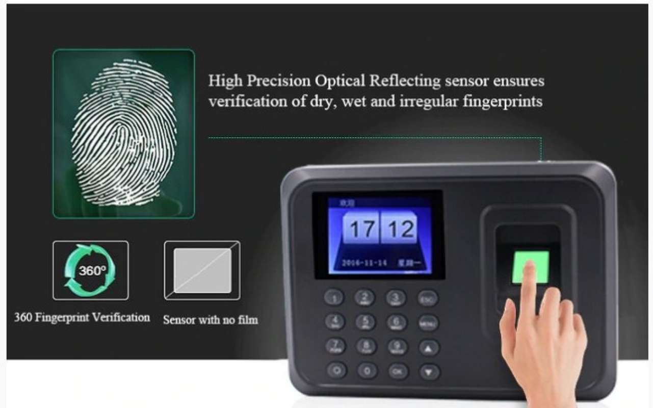 Jual Alat Mesin Absensi Fingerprint Attendance - F01 Di Seller 17 Store ...