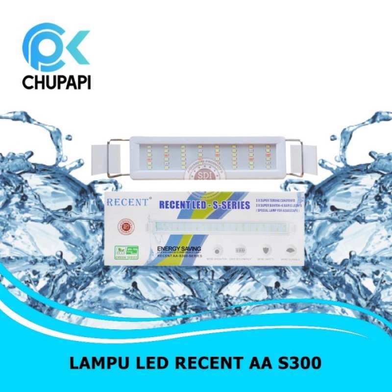 Jual Lampu Led Aquarium Aquascape Akuarium Gantung Recent Aa S300 Series 9w Di Seller Lilleee ...