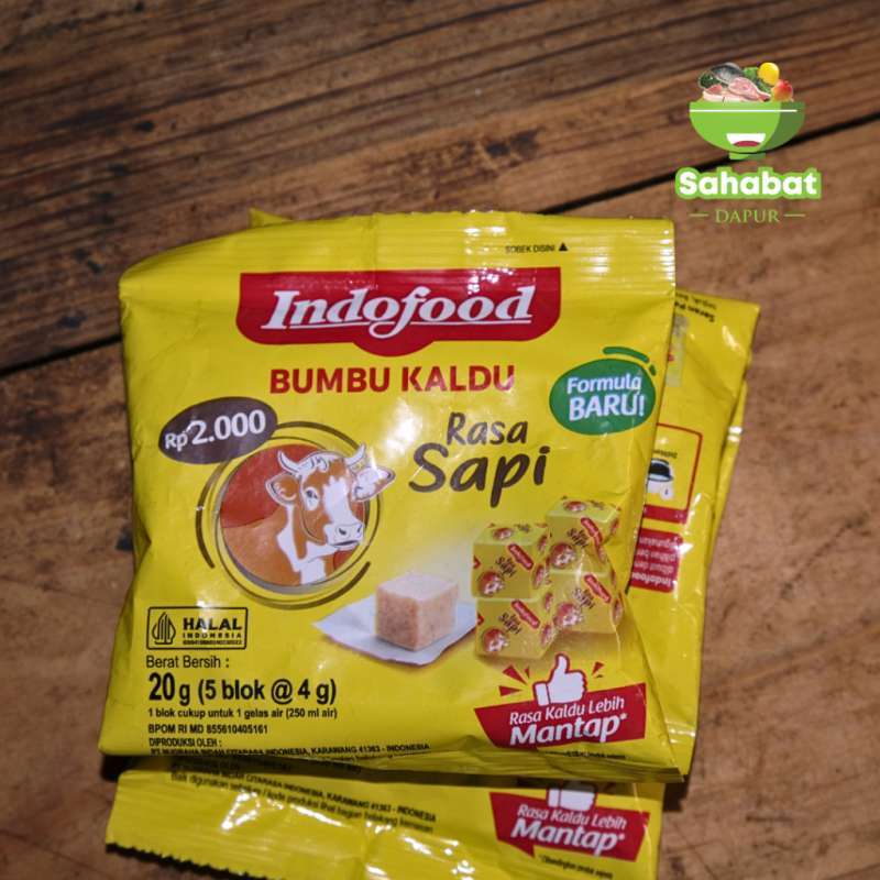 Jual Bumbu Kaldu Rasa Sapi - indofood 20g di Seller Sahabatdapur ...