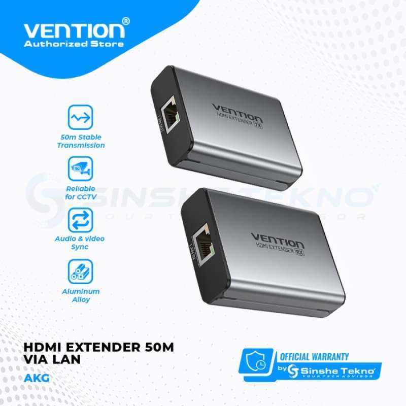 Promo Vention HDMI Extender Via Lan RJ45 Diskon 33% di Seller ...