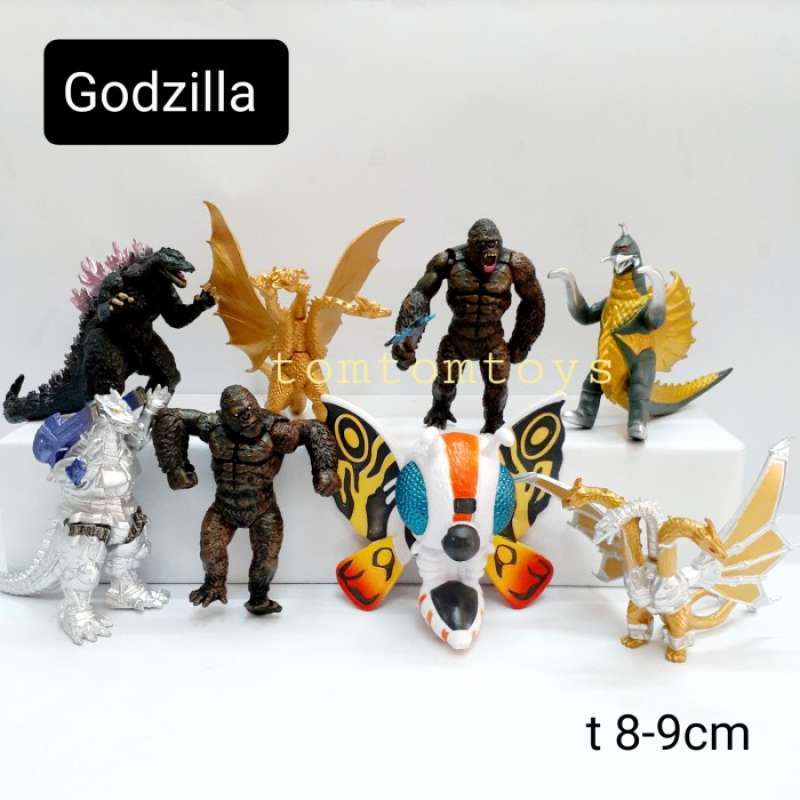 Promo Godzilla King Kong Mothra Gigan King Ghidorah Mecha Action Figure