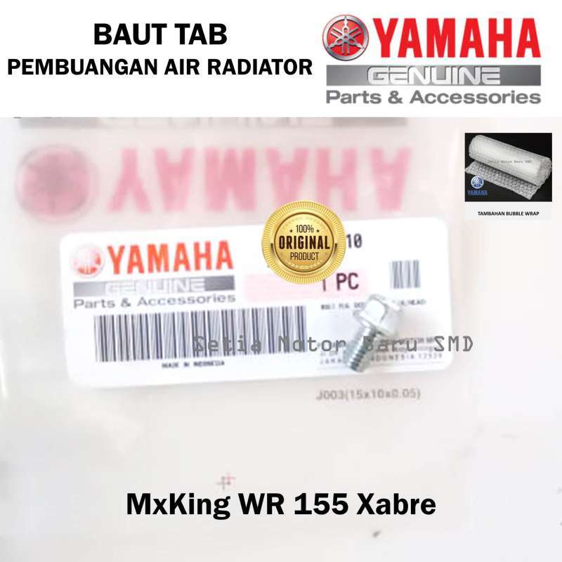 Jual Baut Tab Pembuangan Air Radiator MxKing Mx King WR Xabre Asli ...