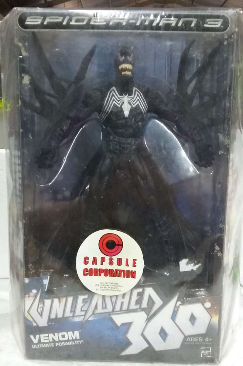 Promo Hasbro Marvel Spider-man 3 Unleashed 360:venom Diskon 23% Di ...