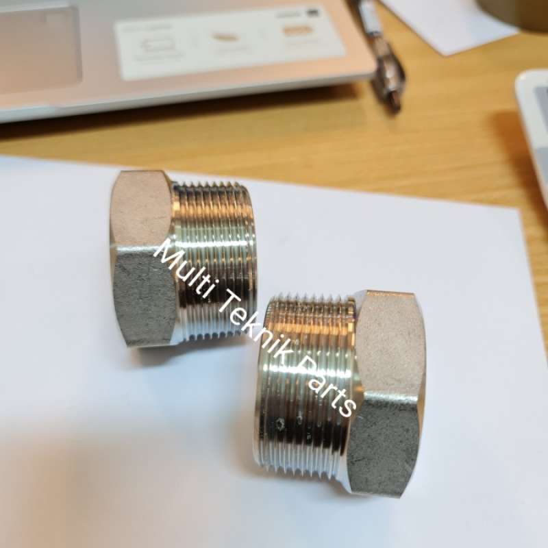 Promo Hex Plug Stainless Class 3000 Drat NPT 1 inch / Plug ss304 Class ...