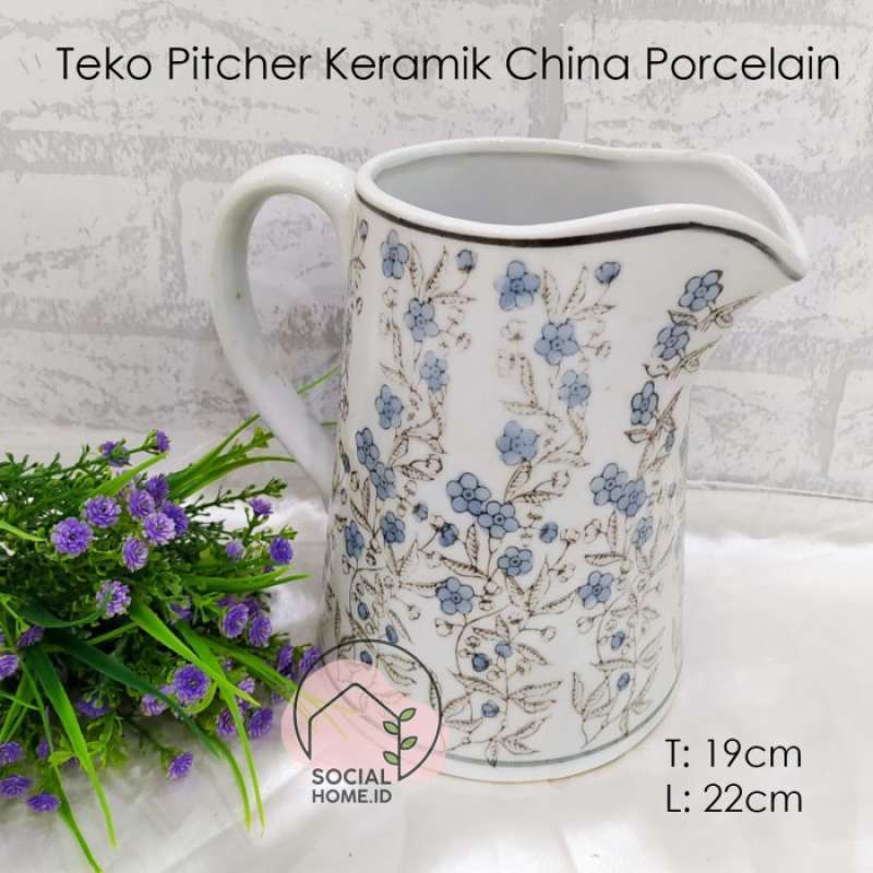 Jual Teko Pitcher Keramik China Porcelain di Seller Surti Shop ...