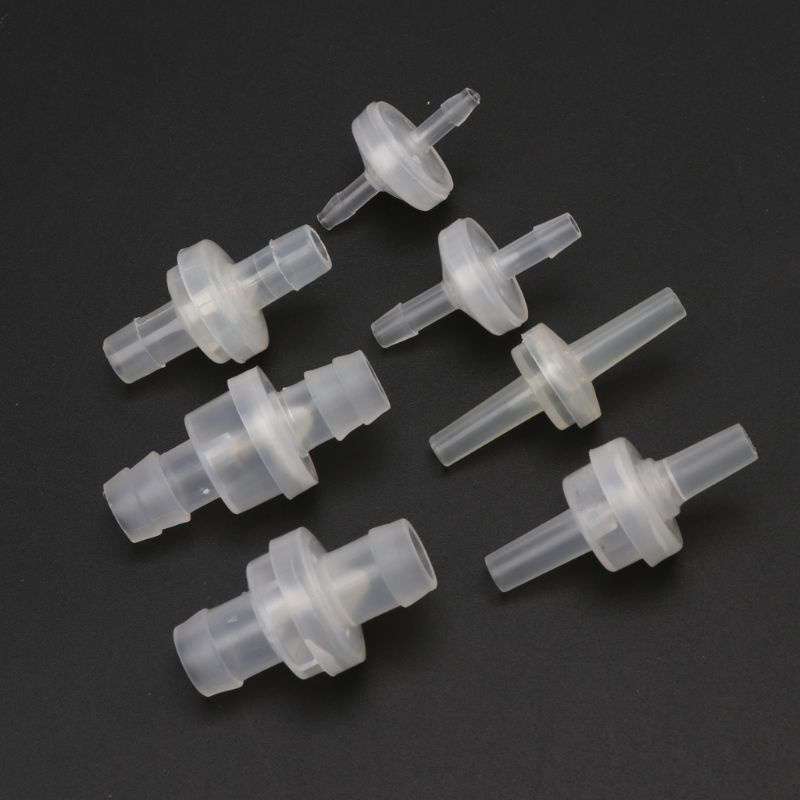 Promo Plastic One-Way Non-Return Water Inline Fluids Check Valves for ...