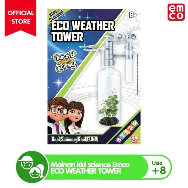Promo Mainan Edukasi Emco Kids Science Eco Weather Tower Diskon 26% Di Seller Toyspedia Official ...