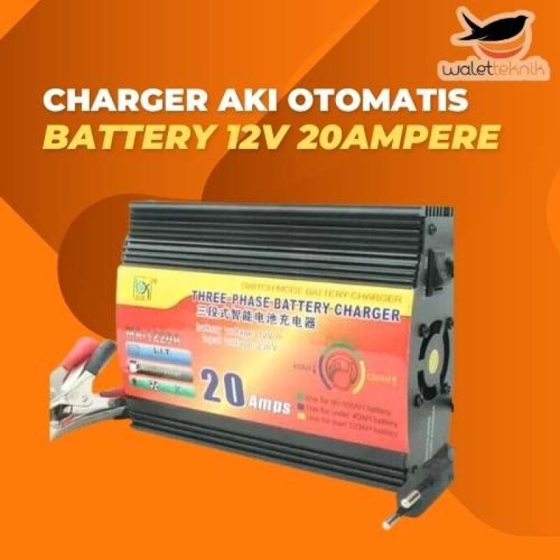 Jual charger aki otomatis battery 12v 20ampere di Seller Winterr Shop ...