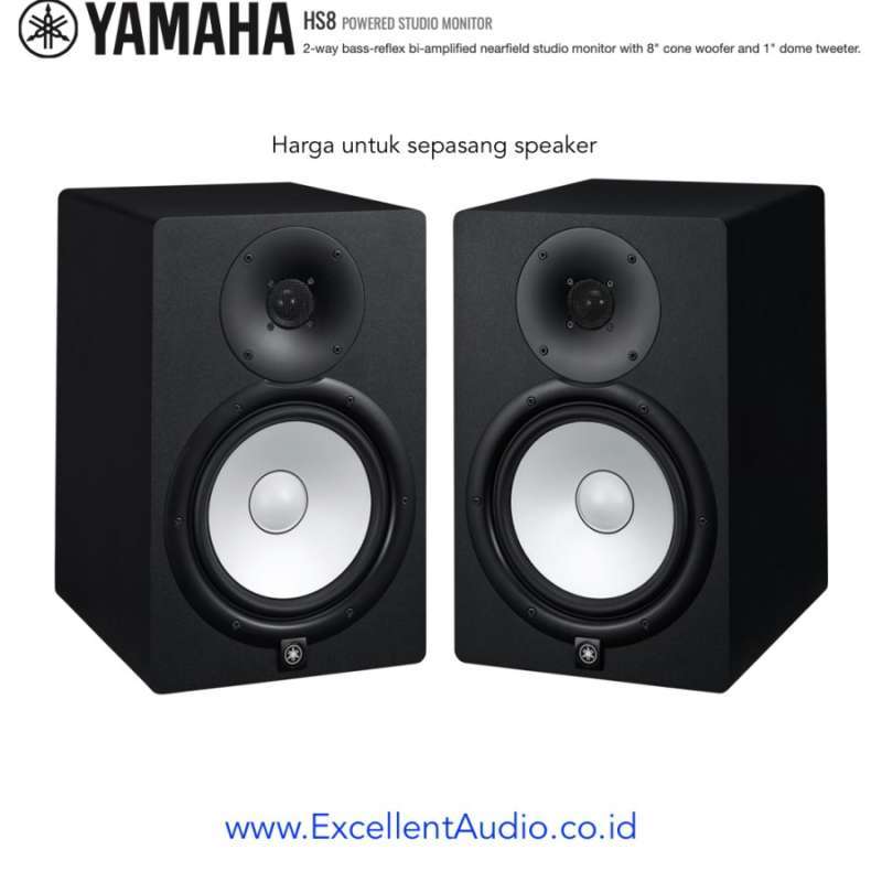 Jual Yamaha HS8 Aktif studio monitor speaker di Seller Excellent Audio M2 - Mangga Dua Selatan ...