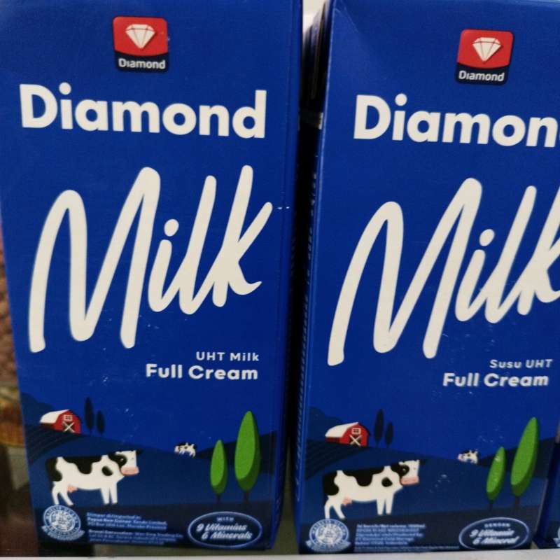 Jual Susu Diamond UHT full cream / susu UHT Diamond 1liter di Seller ... Jual Susu Diamond UHT full cream / susu UHT Diamond 1liter di Seller ...