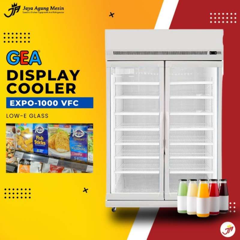 Promo Gea Display Cooler Expo-1000 Vfc - Kulkas 2 Pintu 1050 Liter Diskon 23% Di Seller Ruang ...
