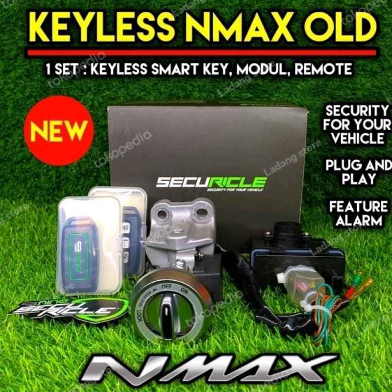 Jual kunci Keyless Yamaha Nmax Old Smartkey PNP Plus Alarm Orinal Nine ...