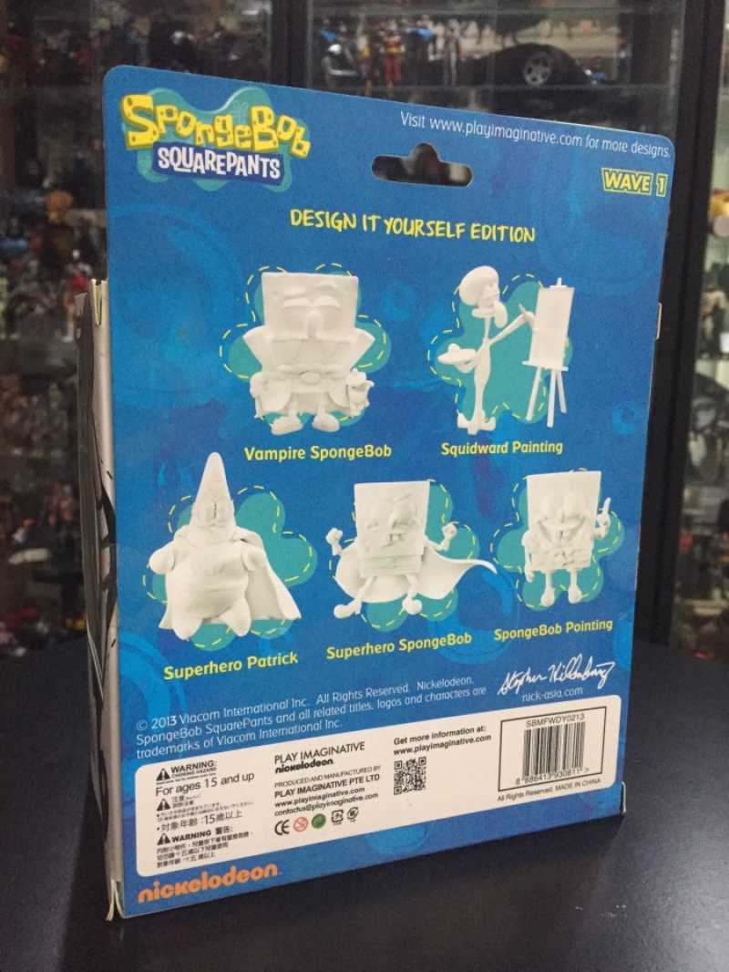 Jual Nickelodeon Spongebob Squarepants Mini Figure World Superhero ...