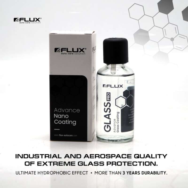 Jual COATING KACA FLUX GLASS PRO â€“ COATING MOBIL TERBAIK WARRANTY 5 ...