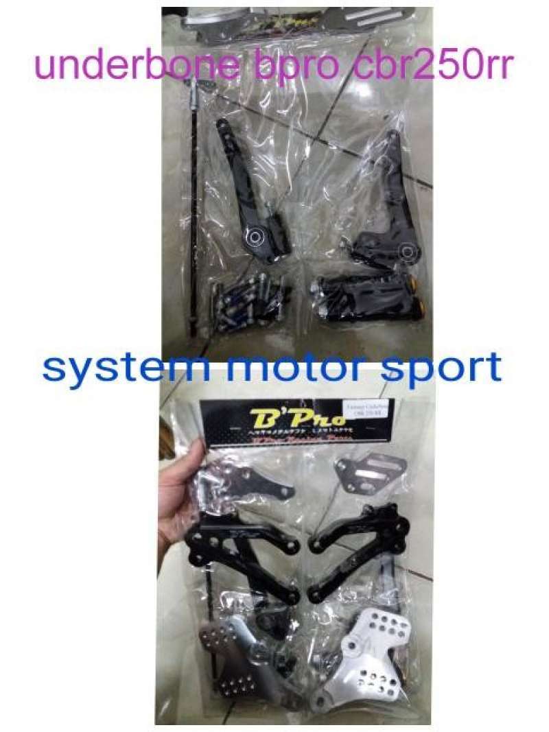 Jual underbound bpro honda cbr250rr | step underbone bpro cbr250rr di Seller Platinum Storee ...