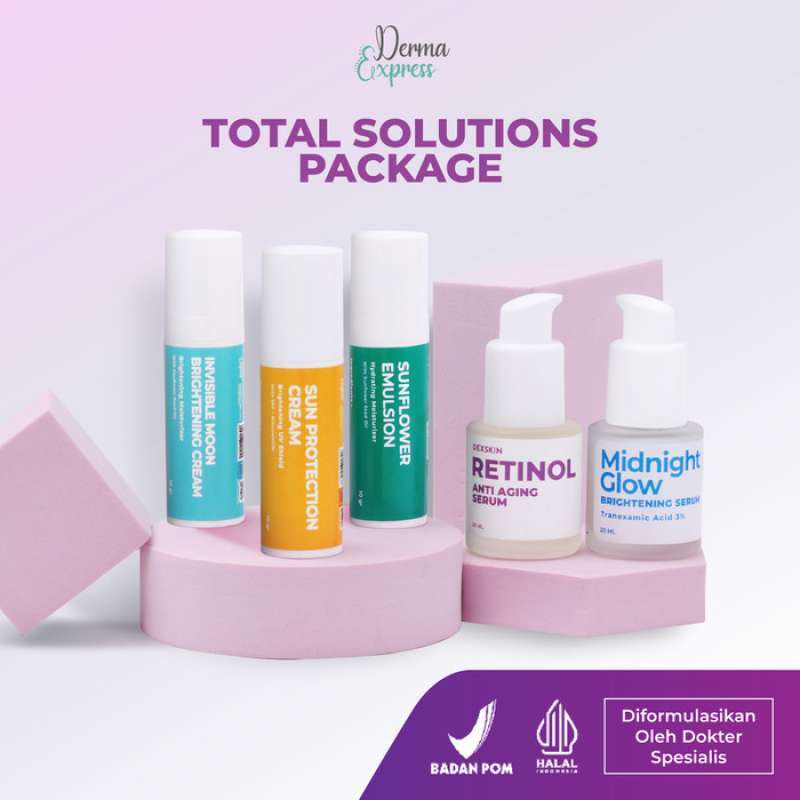 Promo Derma Express New Total Solution Package Diskon 23% di Seller ...
