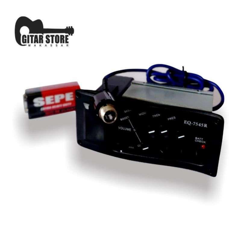 Jual PreAmp/pick up/spull 7545R Set Akustik di Seller Gitar Store ...