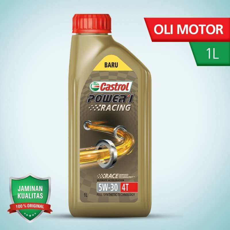 Promo Oli Mesin Motor Castrol POWER1 Racing 4T 5W-30 Kemasan 1L - 1L ... Promo Oli Mesin Motor Castrol POWER1 Racing 4T 5W-30 Kemasan 1L - 1L ...