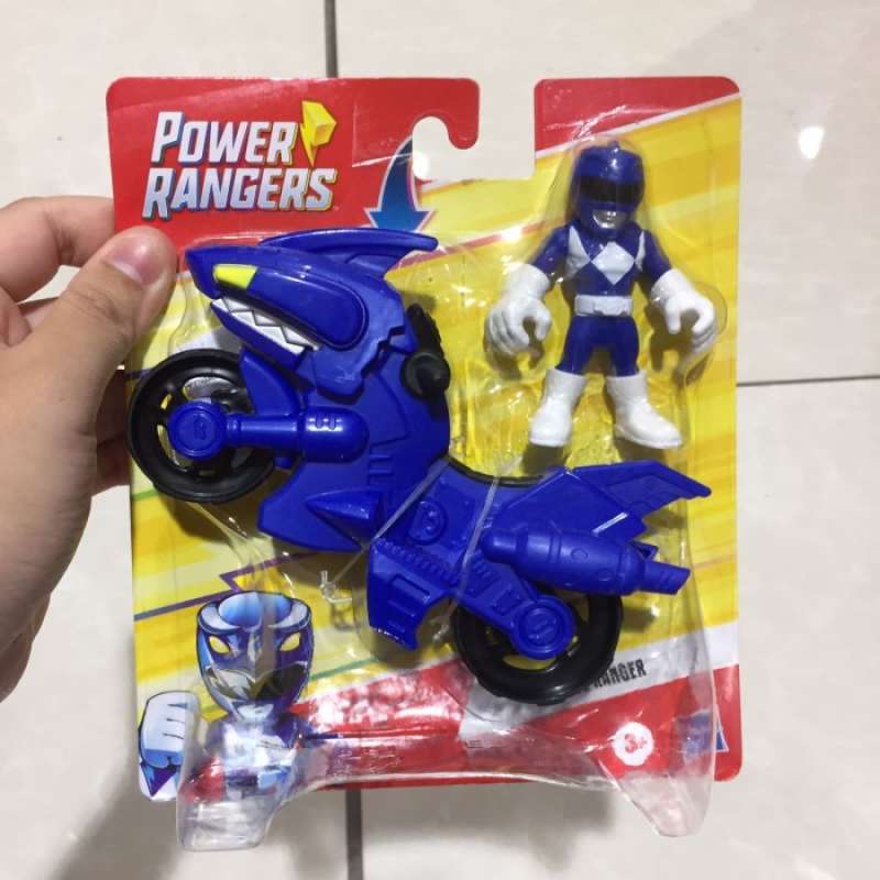 Jual Playskool Power Rangers Value Racer Original Hasbro (biru/merah ...