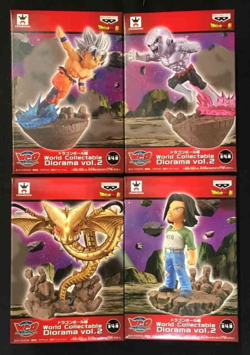 Jual DB Super World Collectable Diorama - WCD Vol.2 Set 4 pcs di Seller Toys Island Store ...
