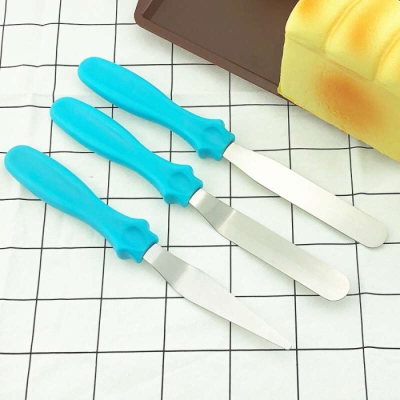 Promo Spatula Stainless Set 3 Spatula Butter Pisau Butter Perata Butter ...