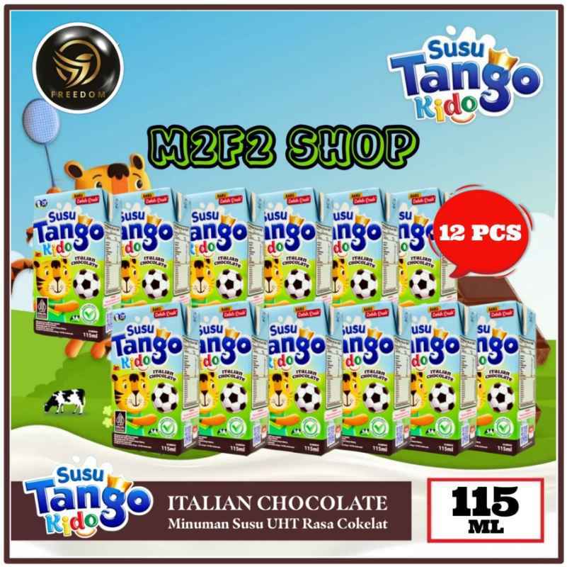 Promo Susu Kids Tango Kido Italian Chocolate | Cokelat Kotak UHT - 115 ...