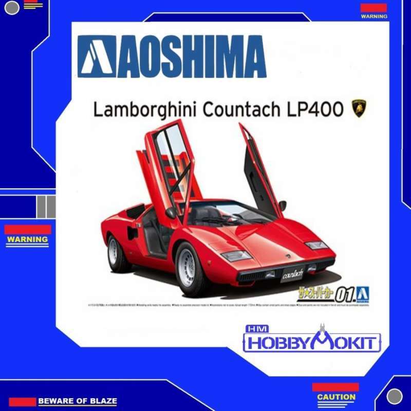 Jual Lamborghini Countach Aoshima Original Harga Termurah Februari 2024 ...