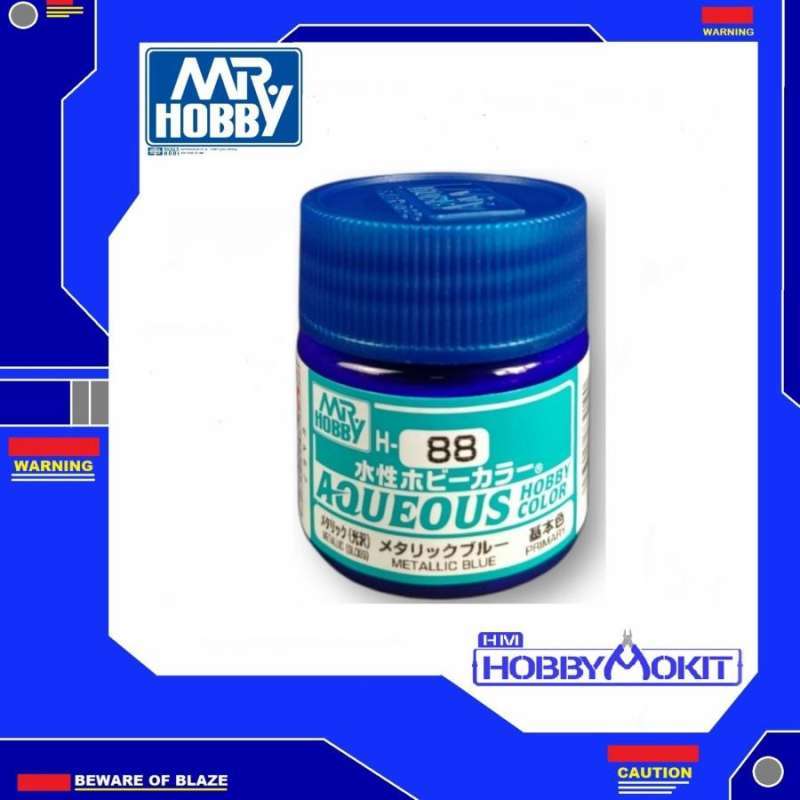 Jual H88 METALIC BLUE - MR HOBBY GSI CREOS - AQUEOUS di Seller Hobby Mokit - Arjuna, Kota ...